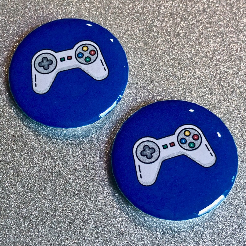 White Playstation Gaming Controller Pins - Etsy