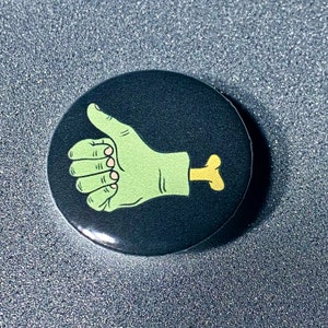 Zombie Thumbs up Pin - Etsy