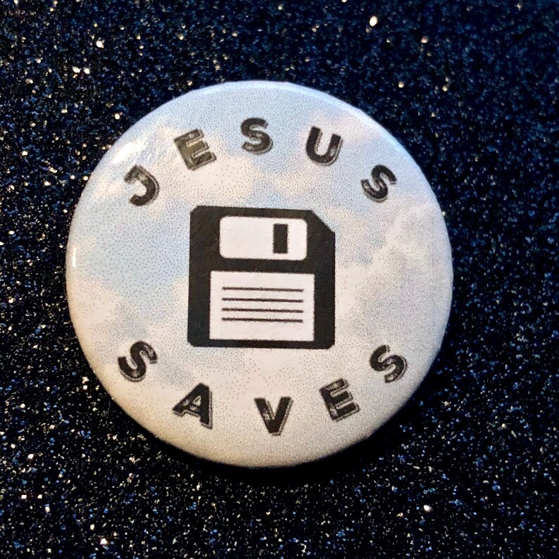 Jesus Saves Pin | Etsy