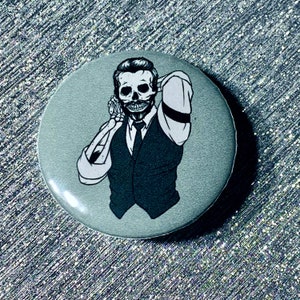 Bone Daddy Skeleton Pin - Etsy