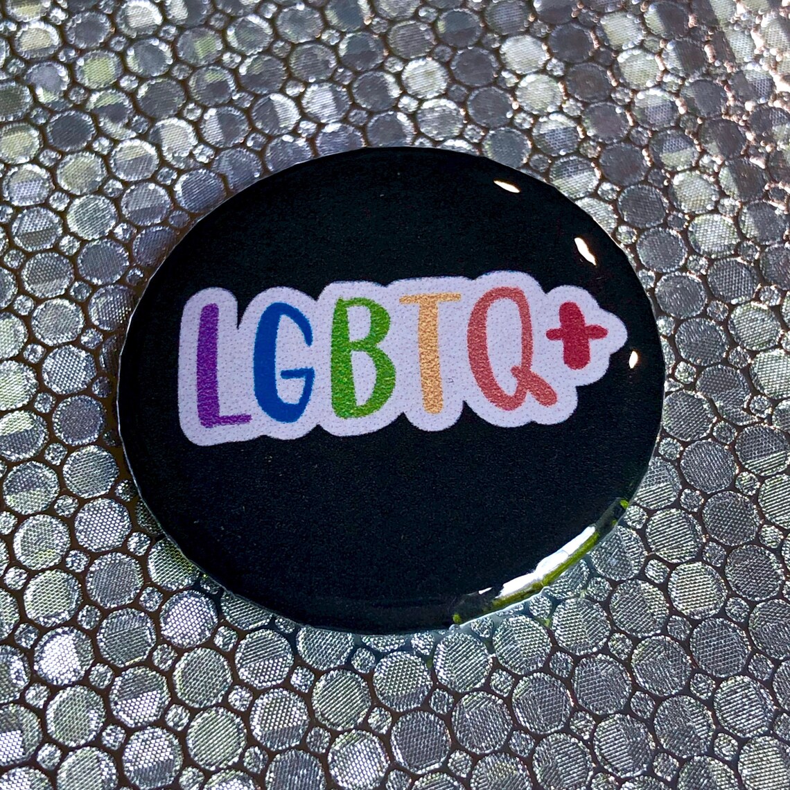 Lgbtq Rainbow Pin Etsy