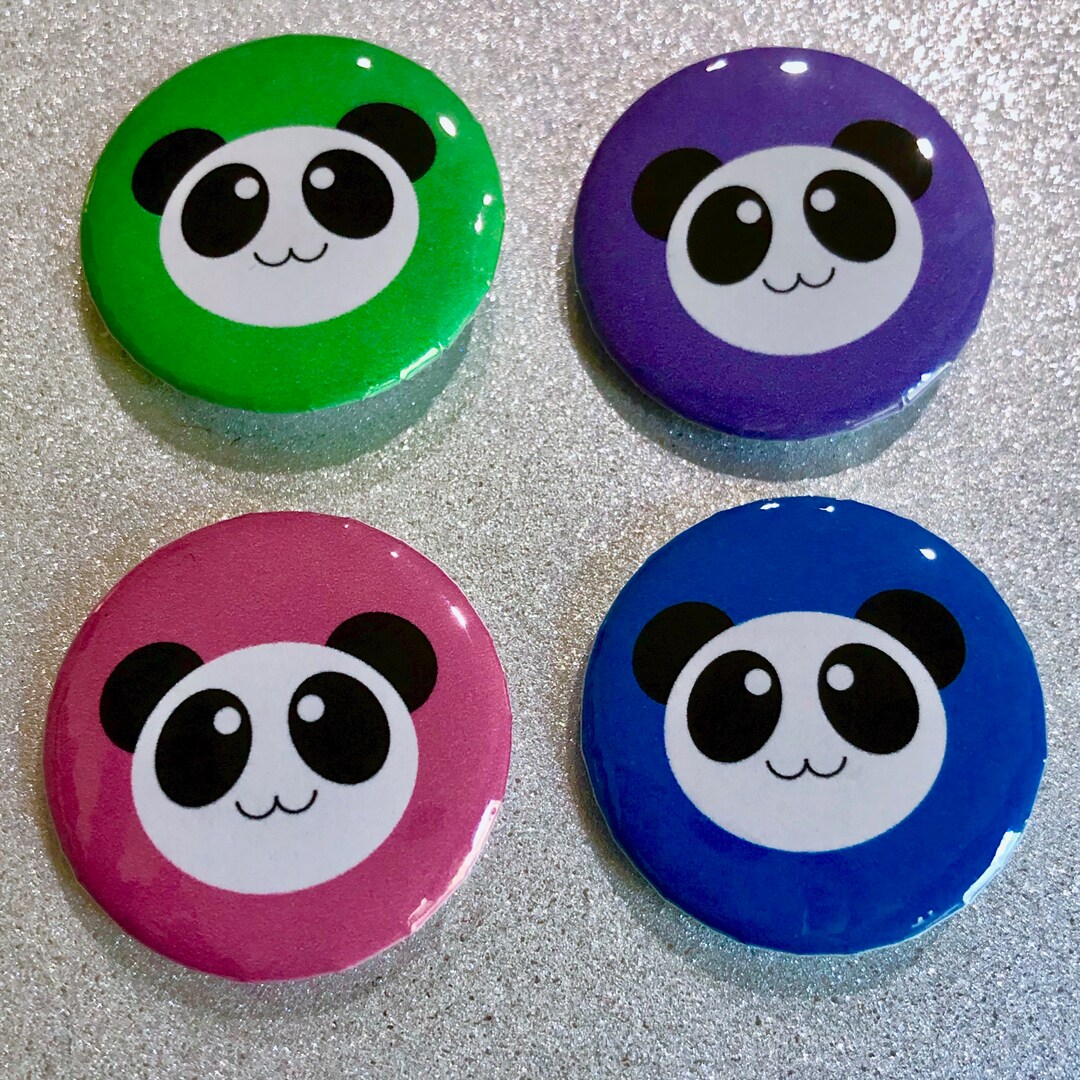 Kawaii Panda Pin - Etsy