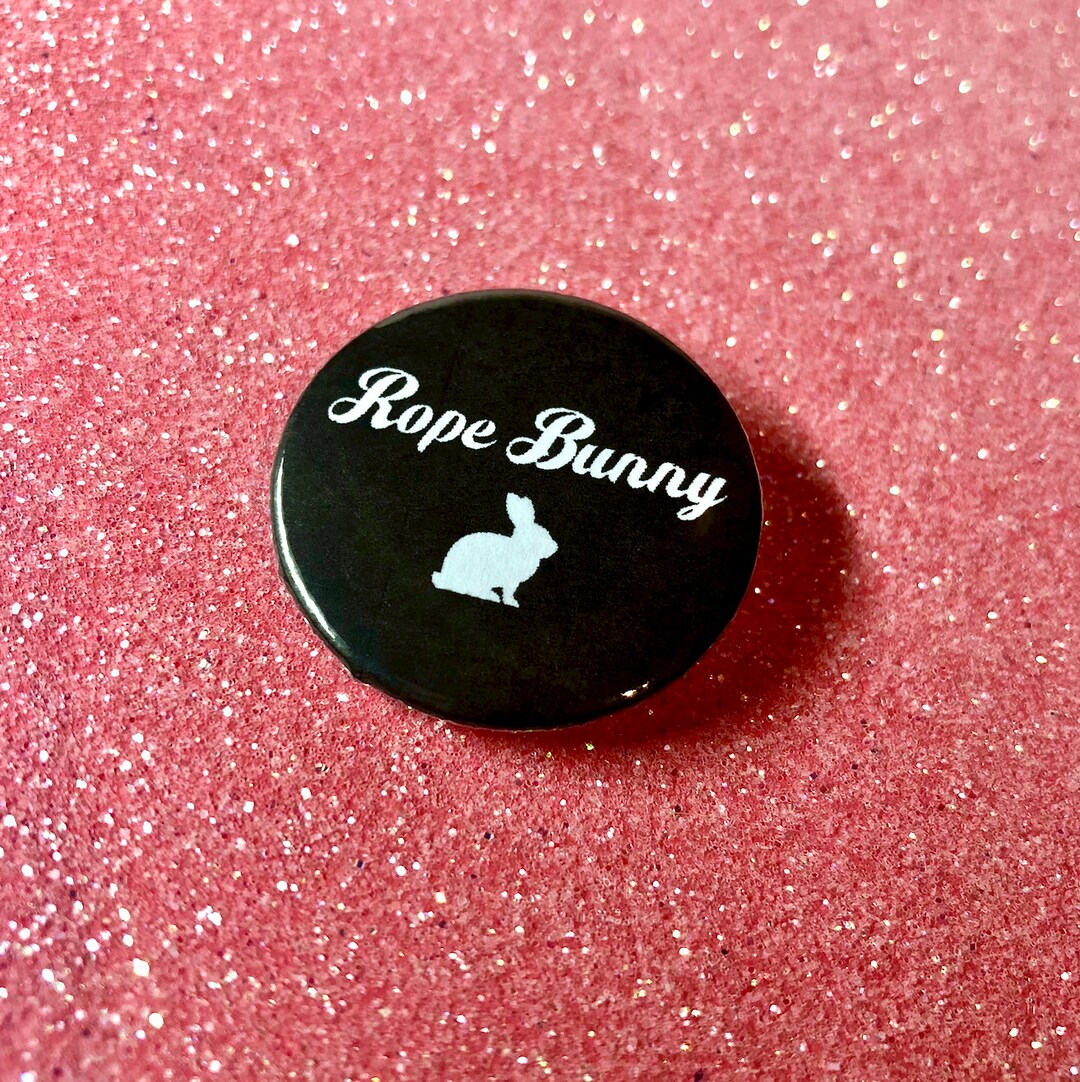 Rope Bunny Pin - Etsy