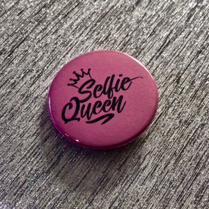 Selfie Queen Pins - Etsy