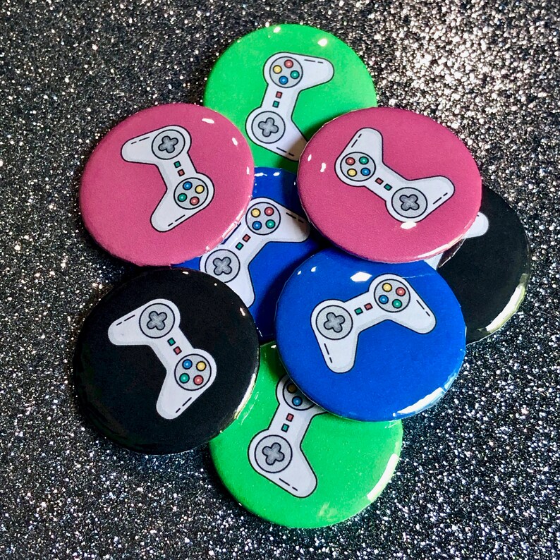 White Playstation Gaming Controller Pins - Etsy