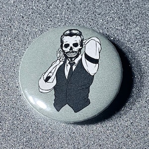 Bone Daddy Skeleton Pin - Etsy