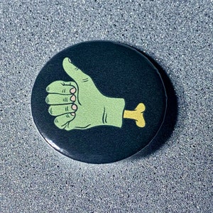 Zombie Thumbs up Pin - Etsy