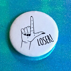 Loser! Sign Language Pin - Etsy