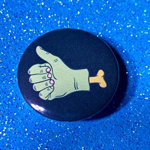 Zombie Thumbs up Pin - Etsy