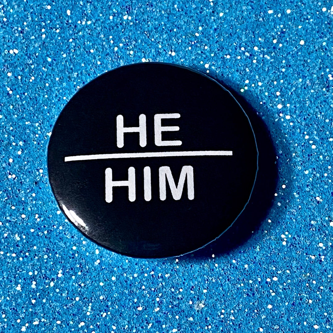 He Him Pride Pins - Etsy