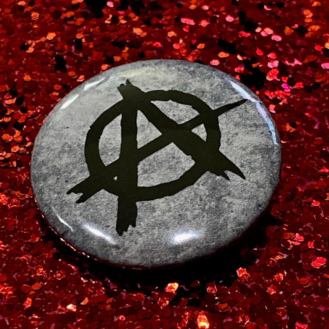 Anarchy Pin - Etsy