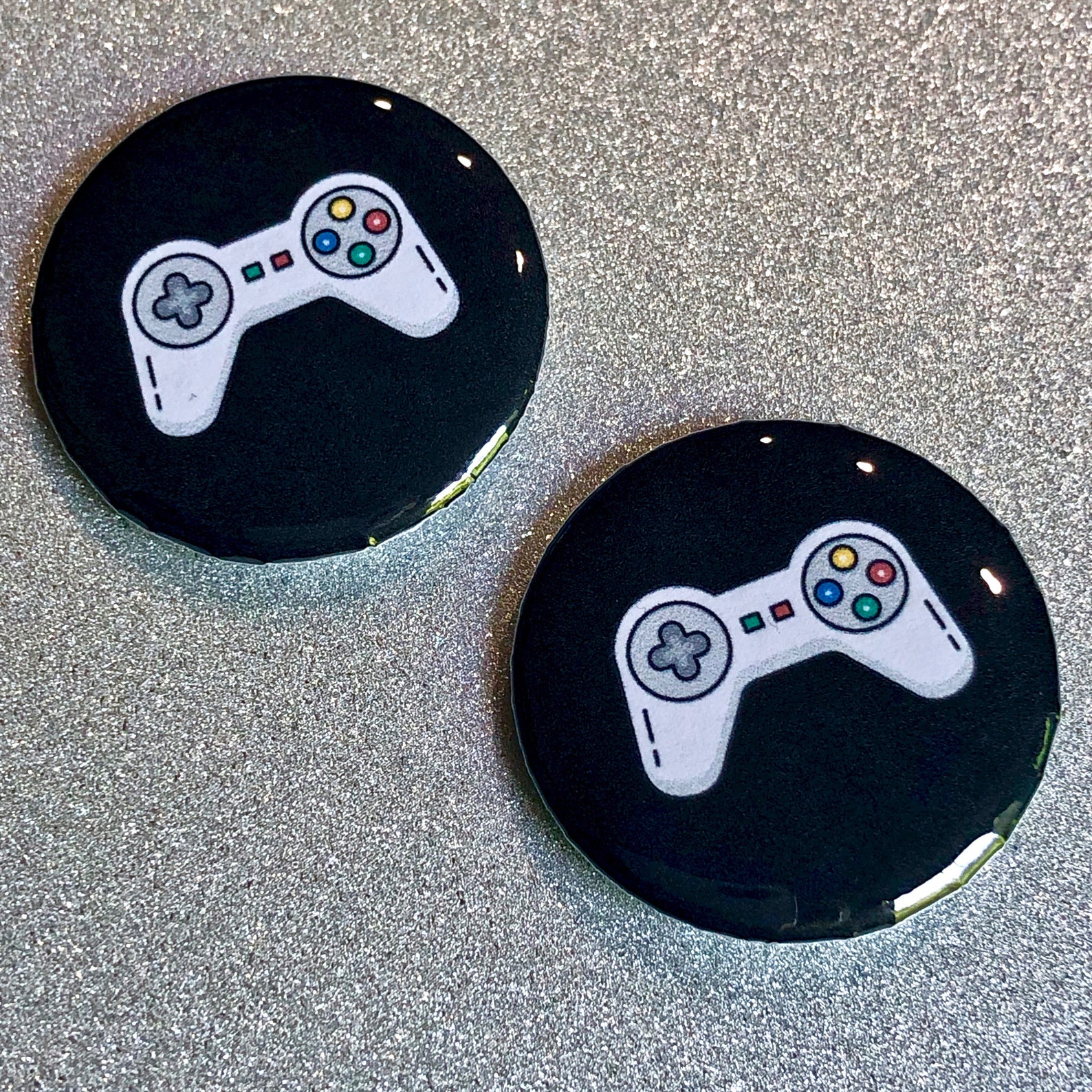 White Playstation Gaming Controller Pins - Etsy