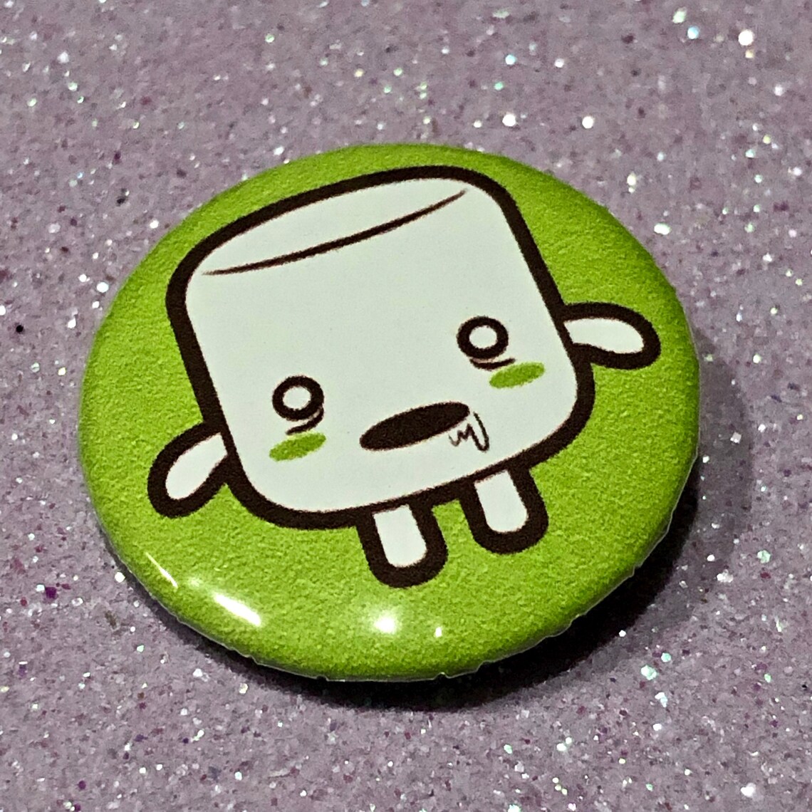 Lil' Zombie Marshmallow Halloween Pin - Etsy