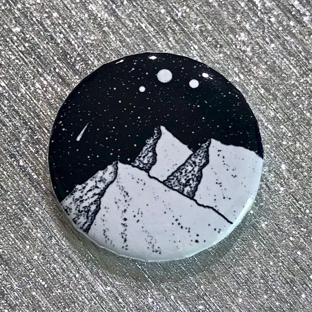 Sketched in Space Pin - Etsy