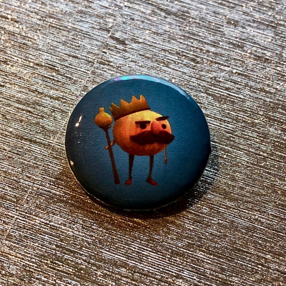 Overcooked the Onion King Pin | Etsy