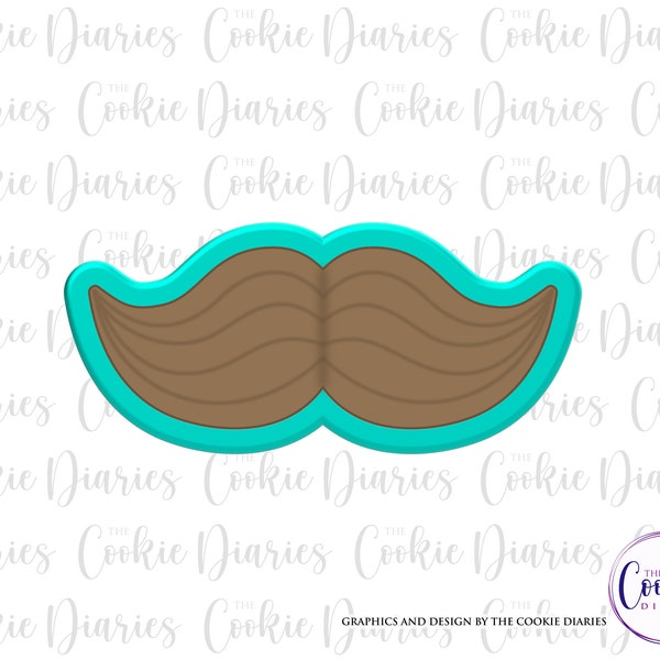 Mustache Cookies - Etsy