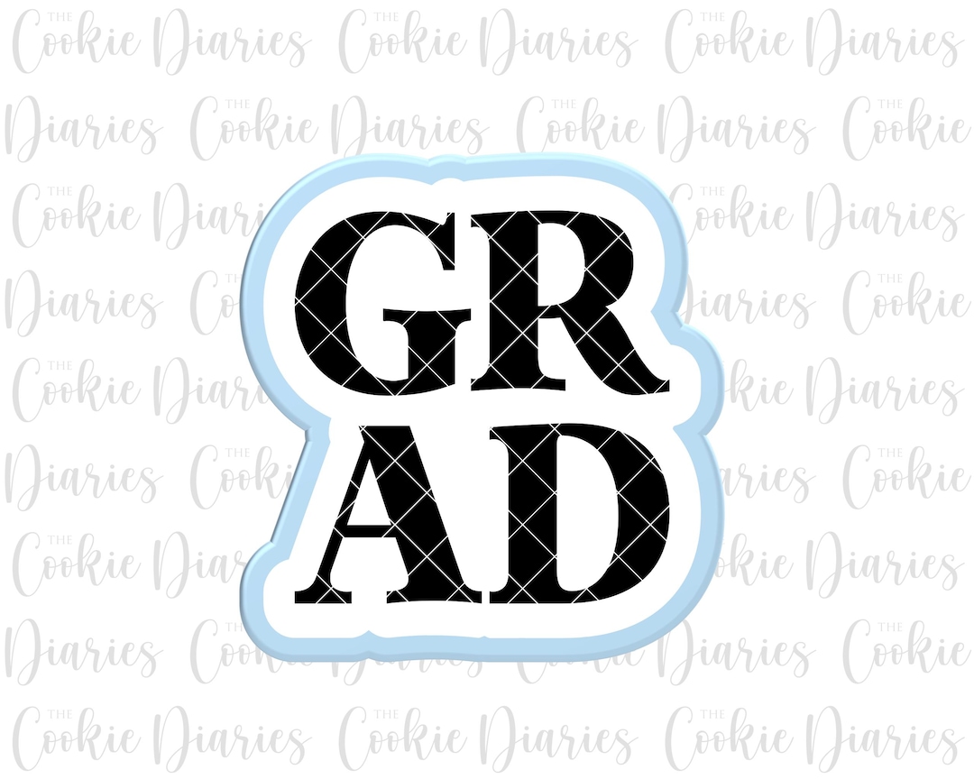 GRAD Cookie Cutter - Etsy