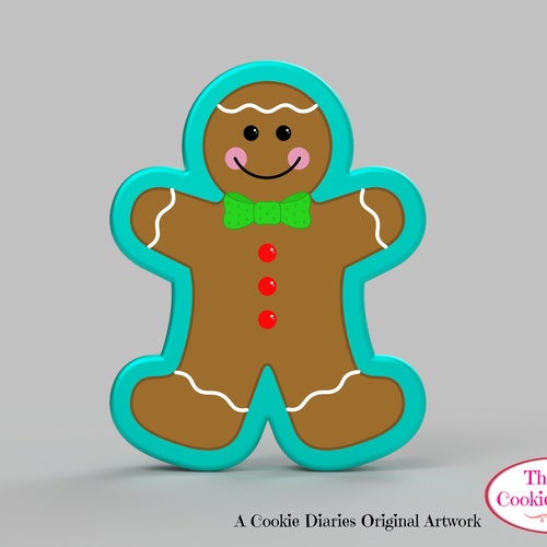 Gingerbread Man Cookie Cutter - Etsy