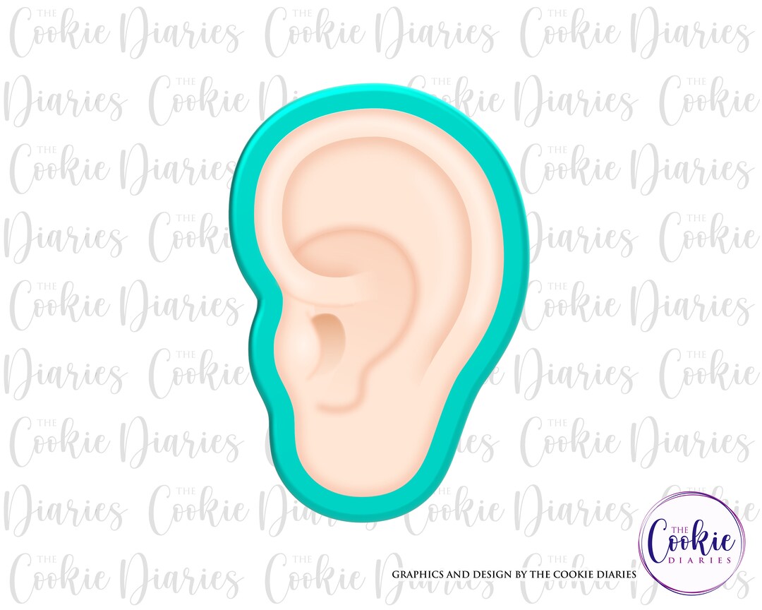 Human Ear Cookie Cutter - Etsy