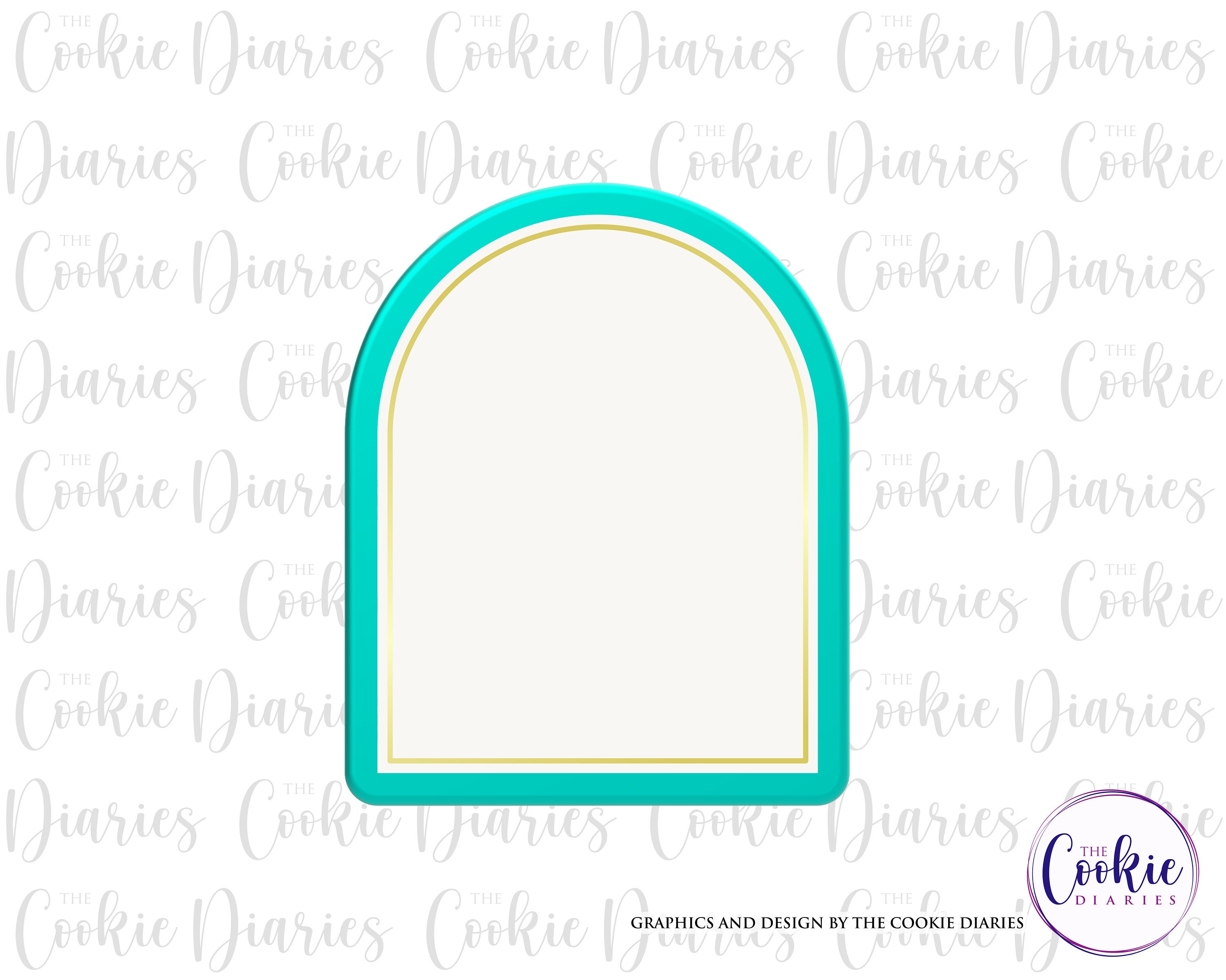 Arch Plaque Cookie Cutter - Etsy