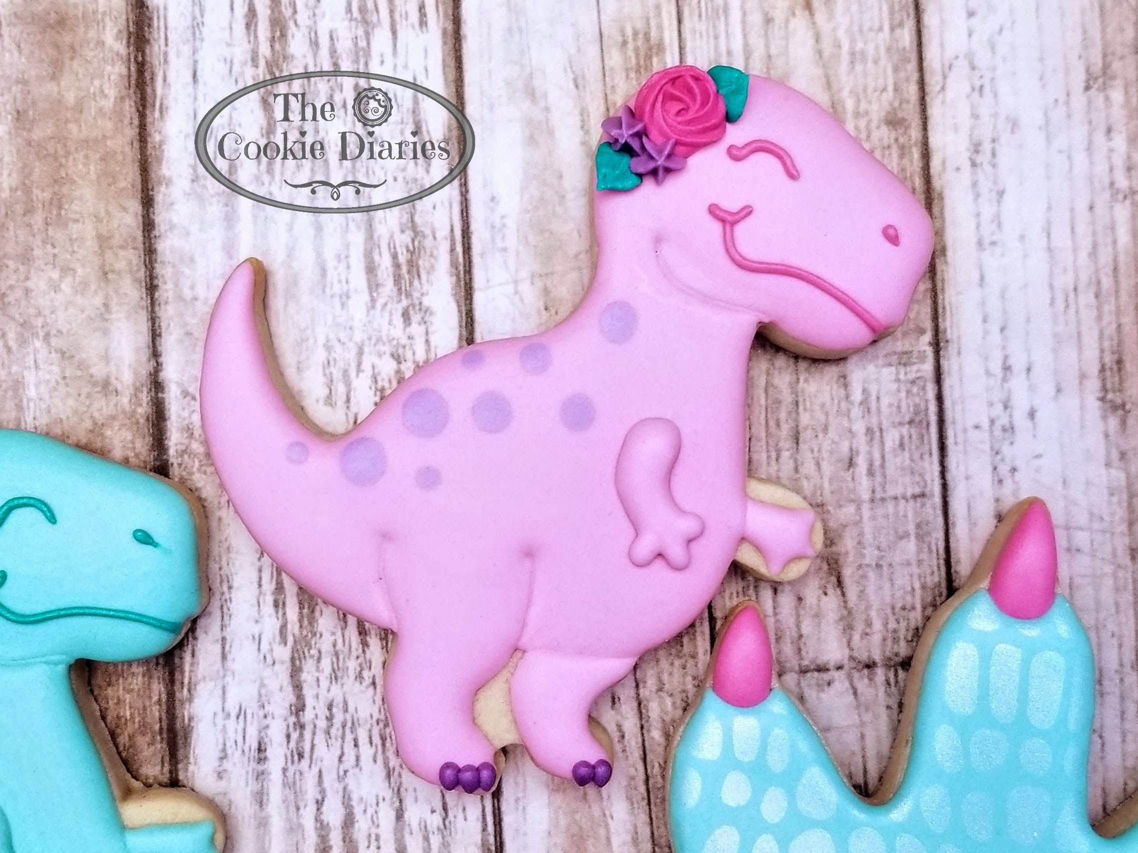 Dinosaur 2 Cute T-Rex Cookie Cutter | Etsy