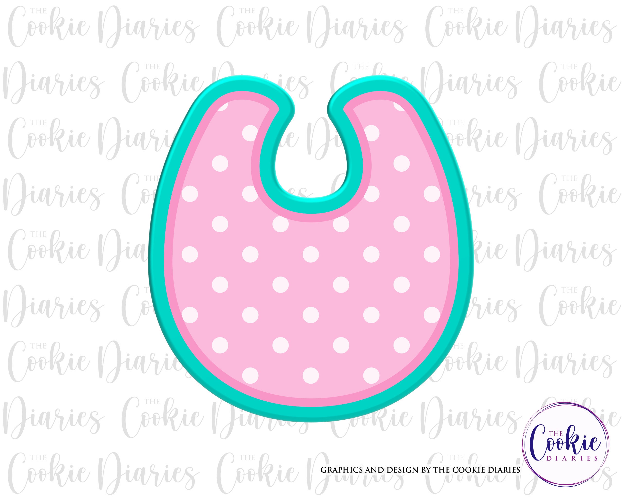 Pink Baby Bib Clip Art