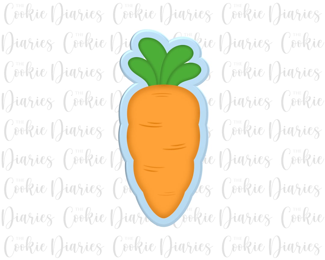 Carrot Cookie Cutter - Etsy