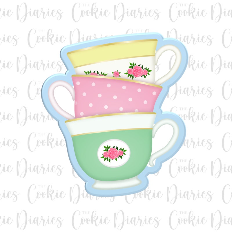 Teacup Stack - Etsy