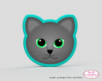 Cat Face Cutter - Etsy