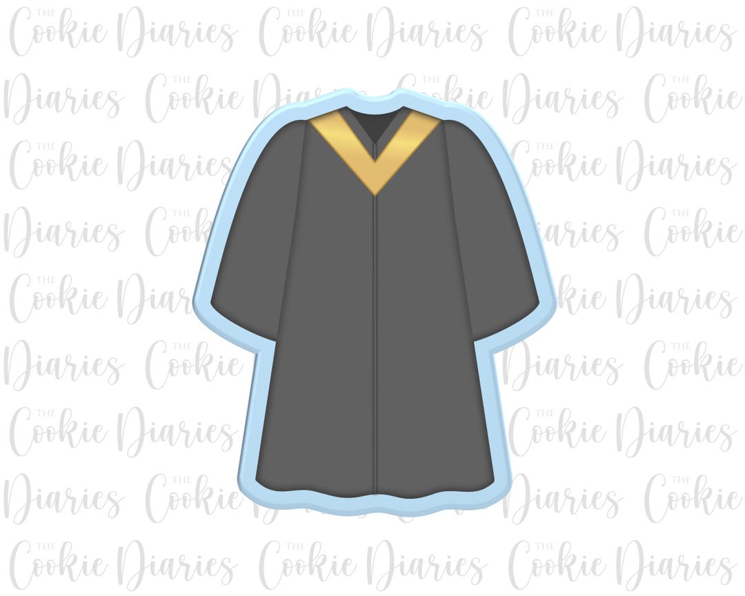 Graduation Gown Cookie Cutter - Etsy