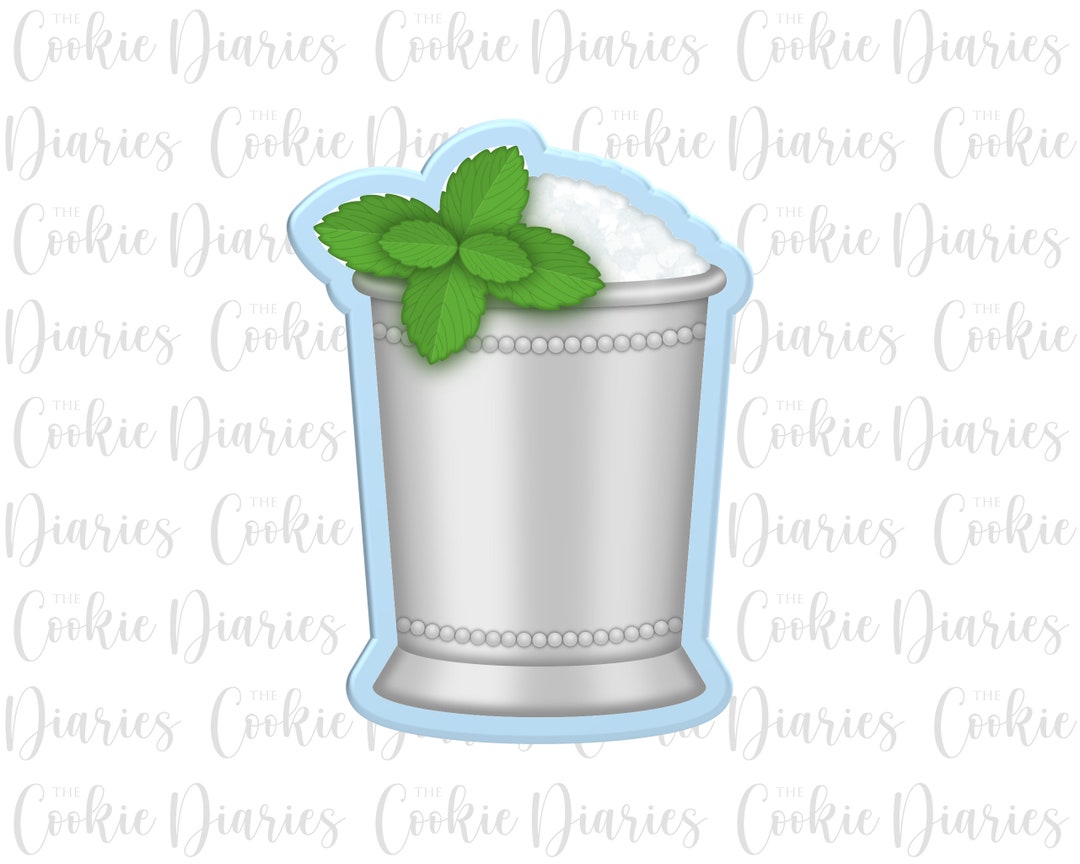 Mint Julep Cookie Cutter - Etsy