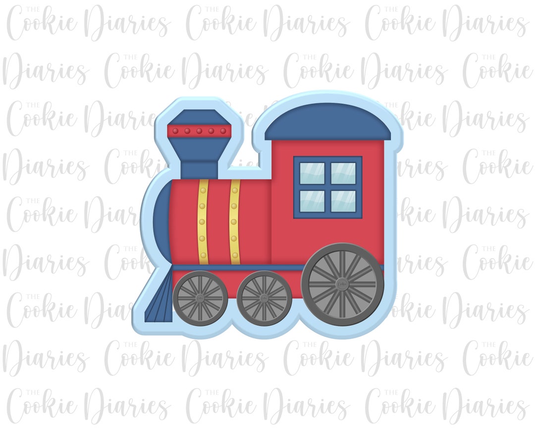 Train Engine Cookie Cutter - Etsy