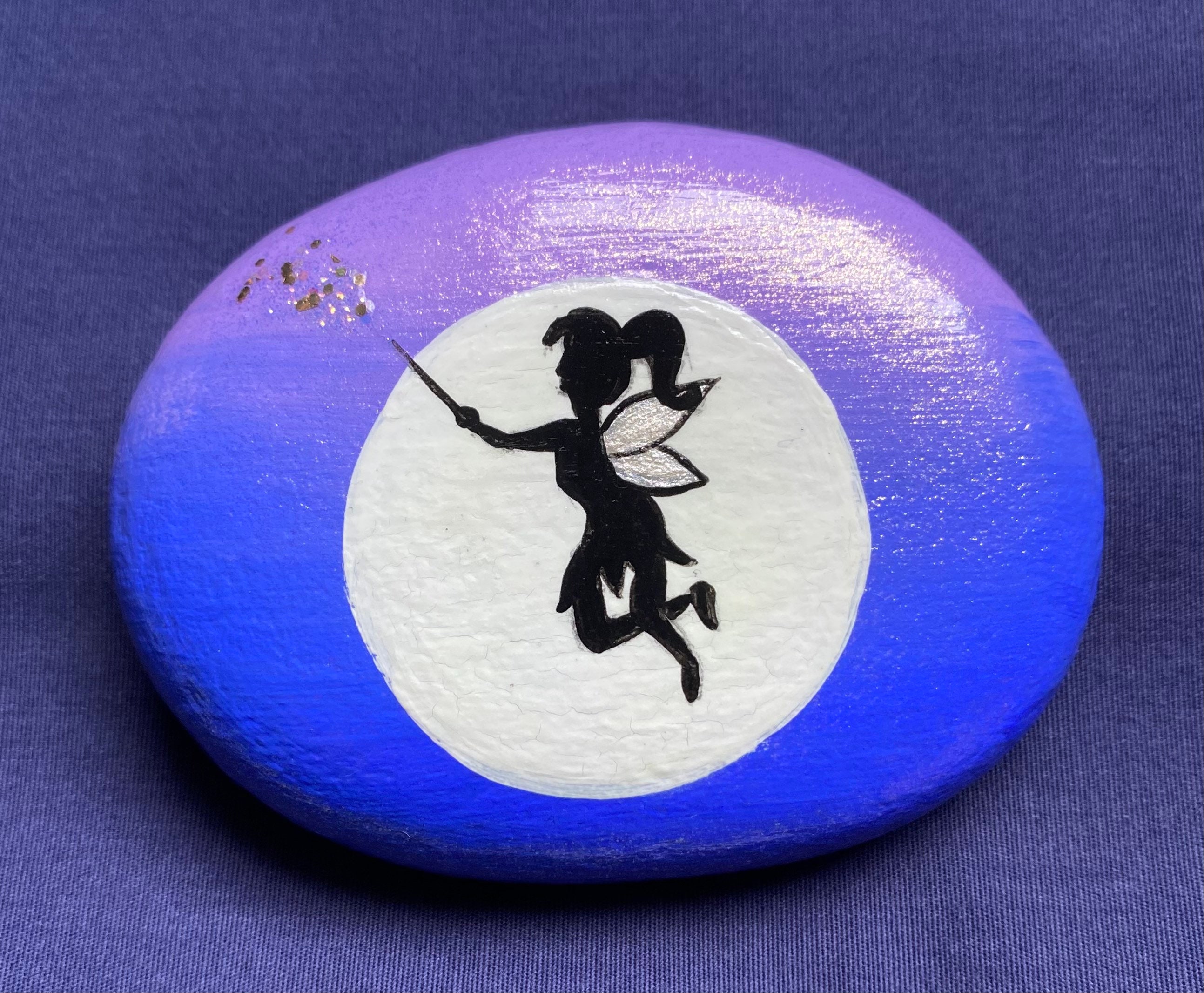 Fairy Painted Rock Pixie Painted Stone Fairy Garden - Etsy