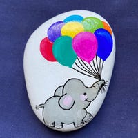Toucan Painted Rock - Etsy