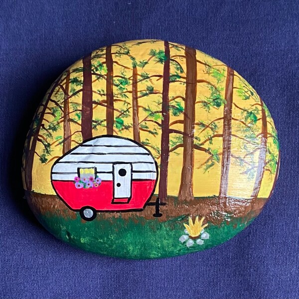 Painted Rocks Camper - Etsy