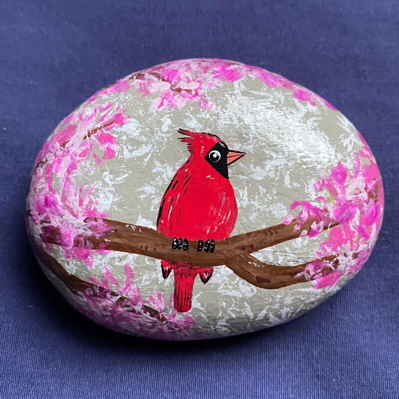 Painted Rocks Birds - Etsy