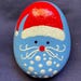 Christmas Tree Painted Rock, Holiday Painted Stone, Winter, Garden ...