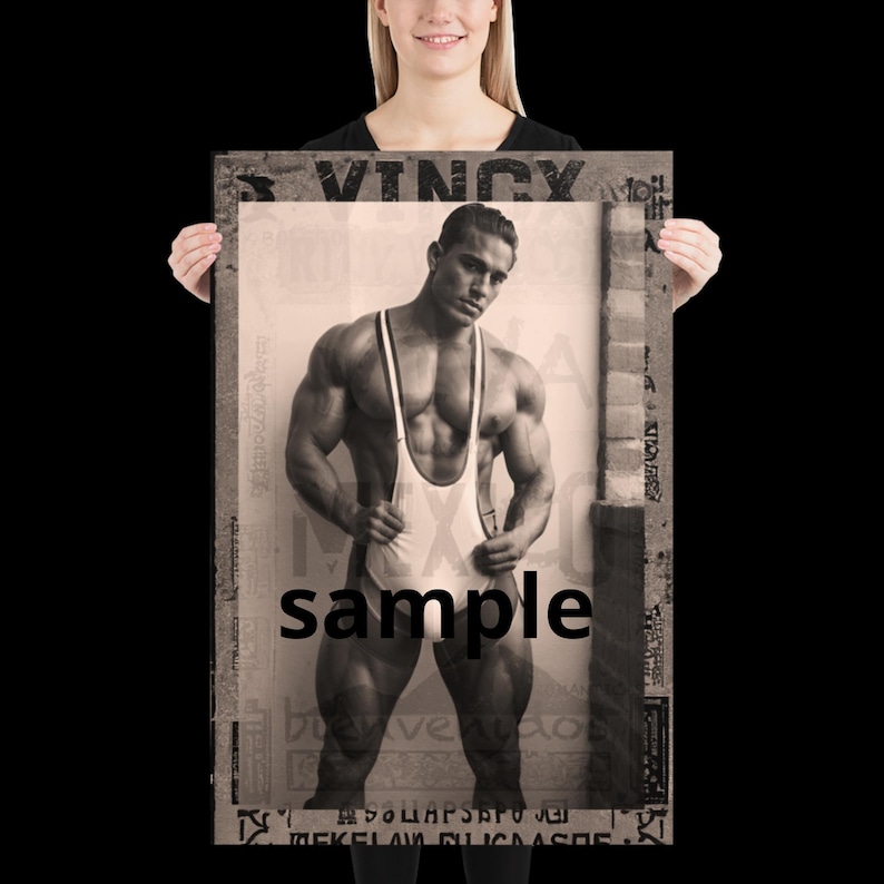 Mexico Hunk Poster - Etsy