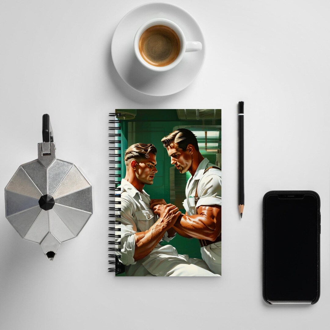 The Medic Notebook: Dotted Pages, Soft-touch Cover - Etsy