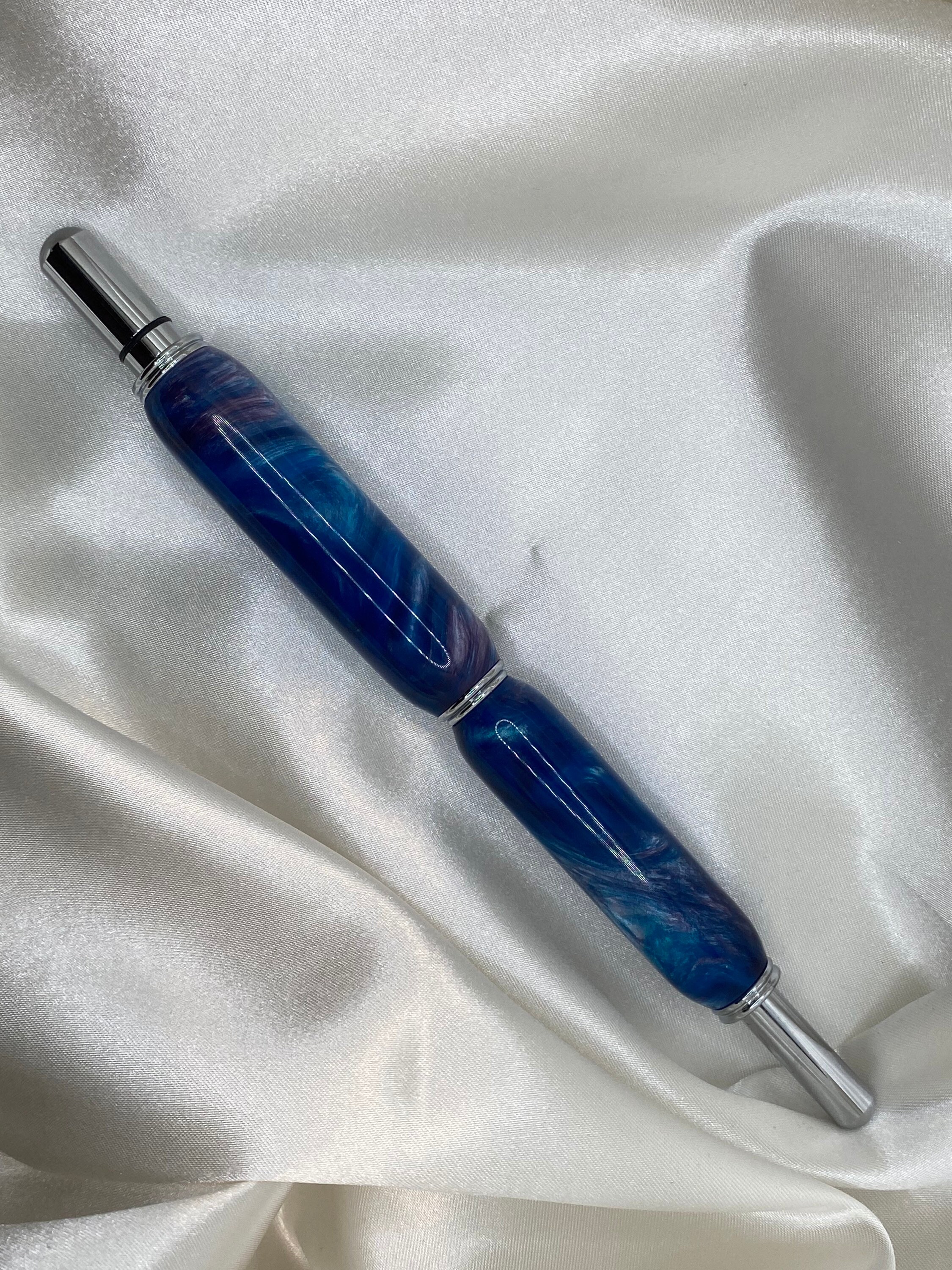 Seam Ripper and Scissors in Chrome With Blue and Purple Mermaids ...