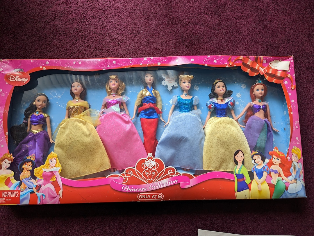 Target Exclusive Disney Princess Barbie Collection - Etsy