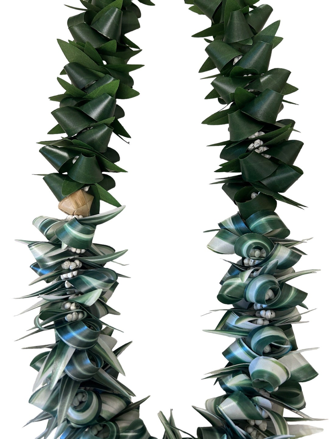 Artificial Silk Leaves Lauhala Balls Lei - Etsy
