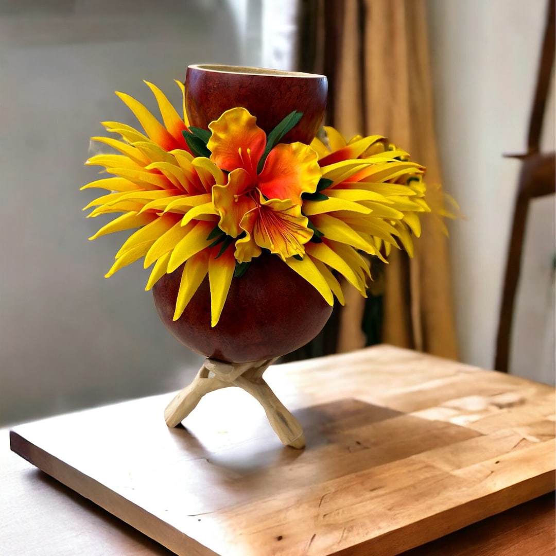 Hawaiian Decor Ipu Gourd 1 - Etsy