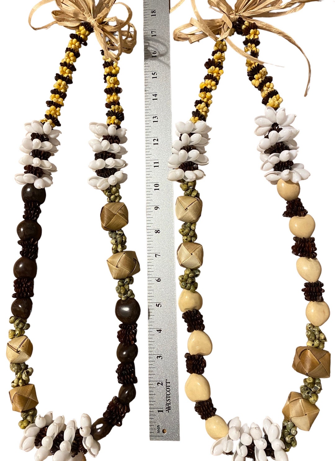 Hawaiian Lei Lauhala Mongo Bubble Shells - Etsy