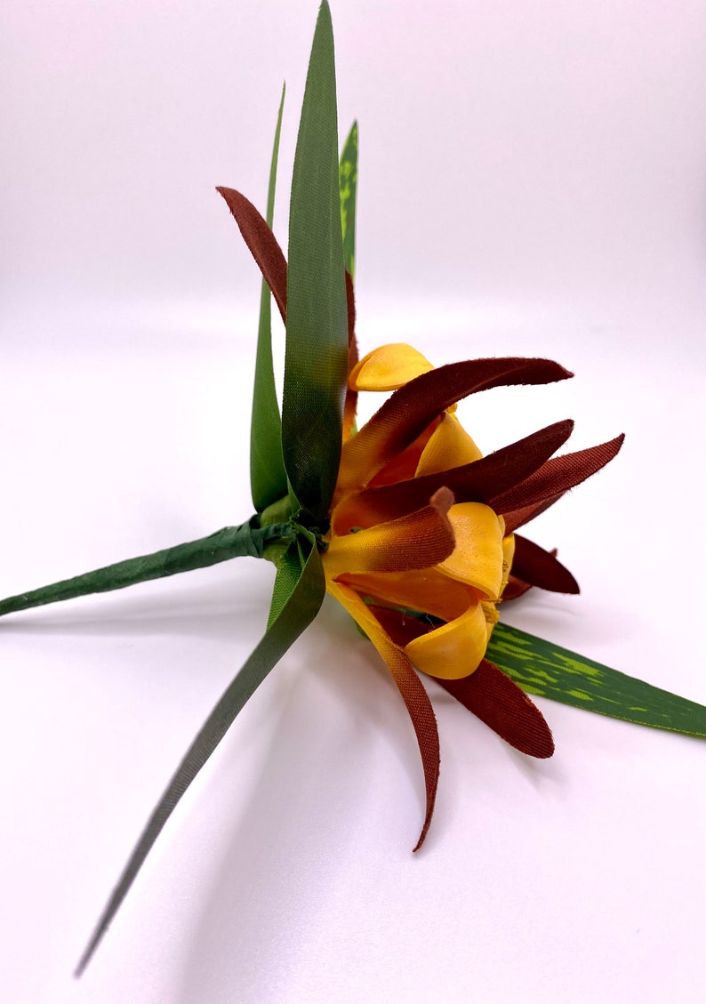 Wrapped Artificial Puakenikeni Flowers Bundle - Etsy