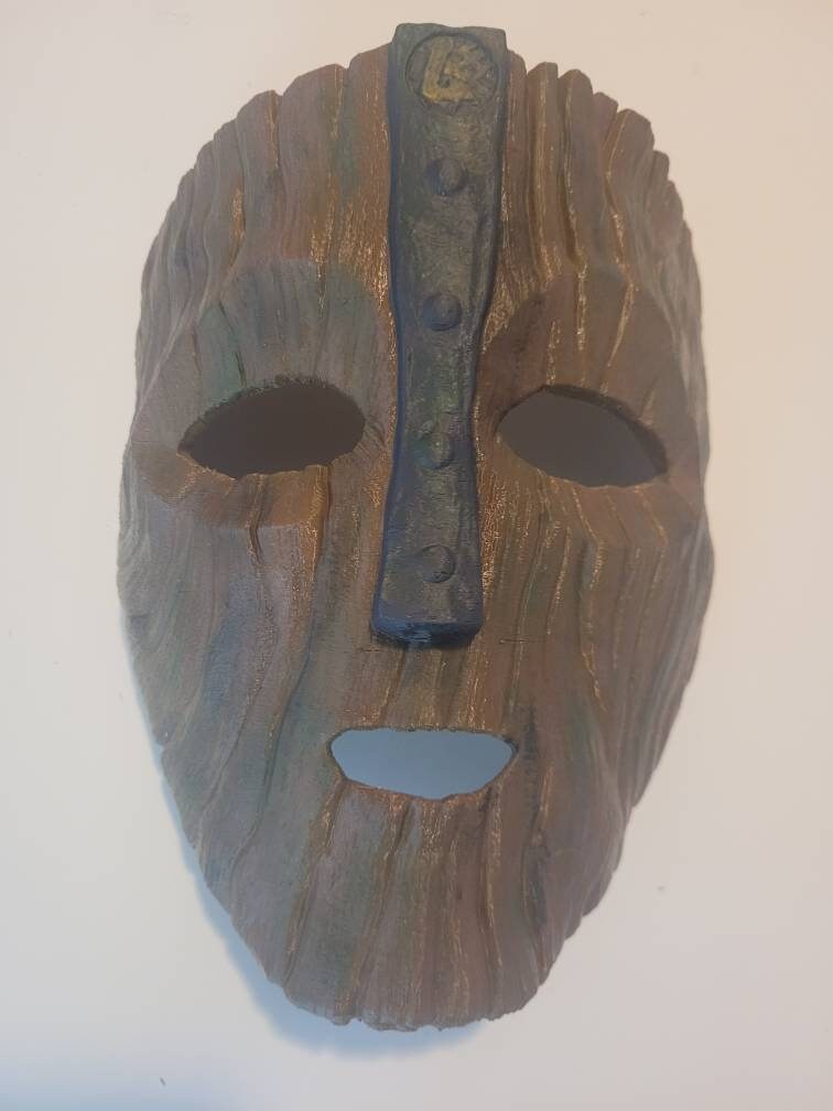 Loki Face Mask Replica Pla - Etsy