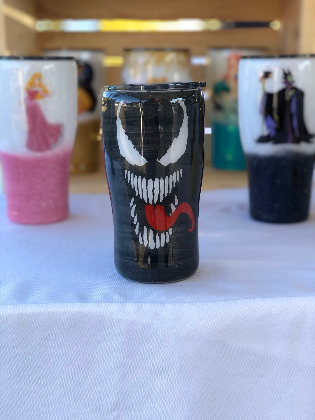Personalized Venom 20 or 30 Ounce Glitter Tumbler - Etsy