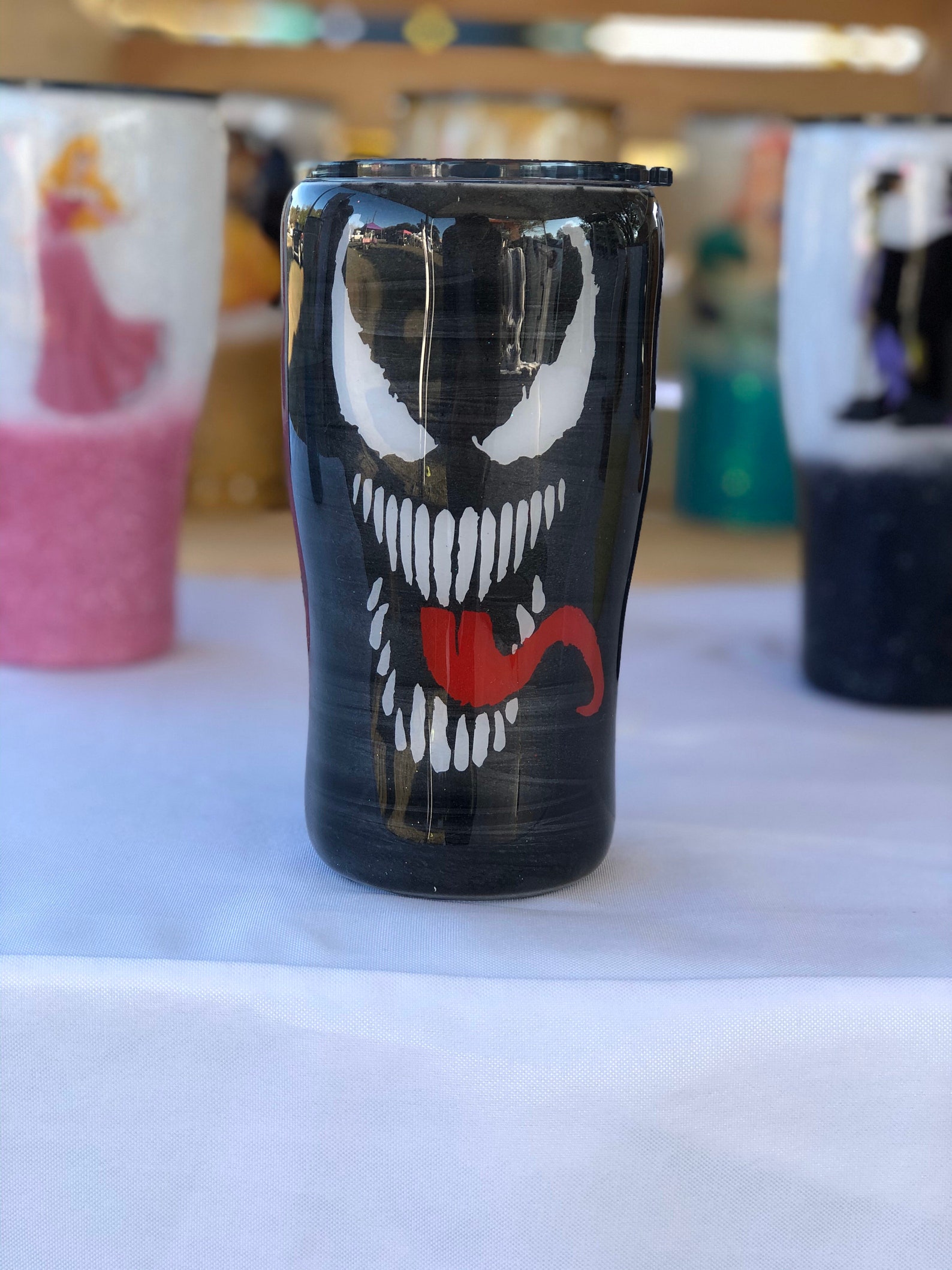 Personalized Venom 20 or 30 Ounce Glitter Tumbler - Etsy