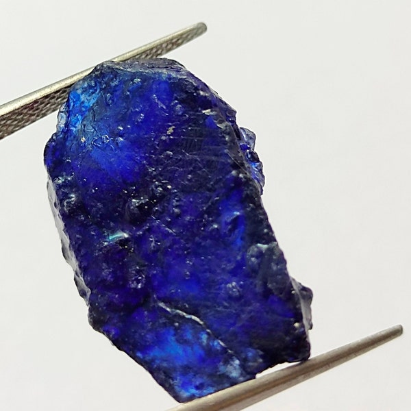 Rough Sapphire Ring - Etsy