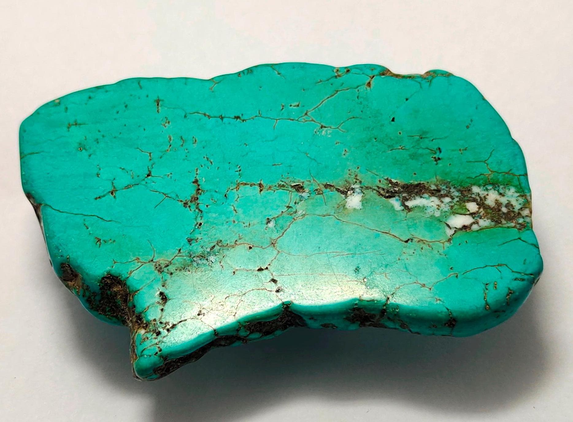 Natural Blue Arizona Turquoise Slab Polish Rough Loose Gemstone F44-4 ...